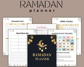 Printable Ramadan Planner 2024 Islamic Daily Planner Printable Islamic ...