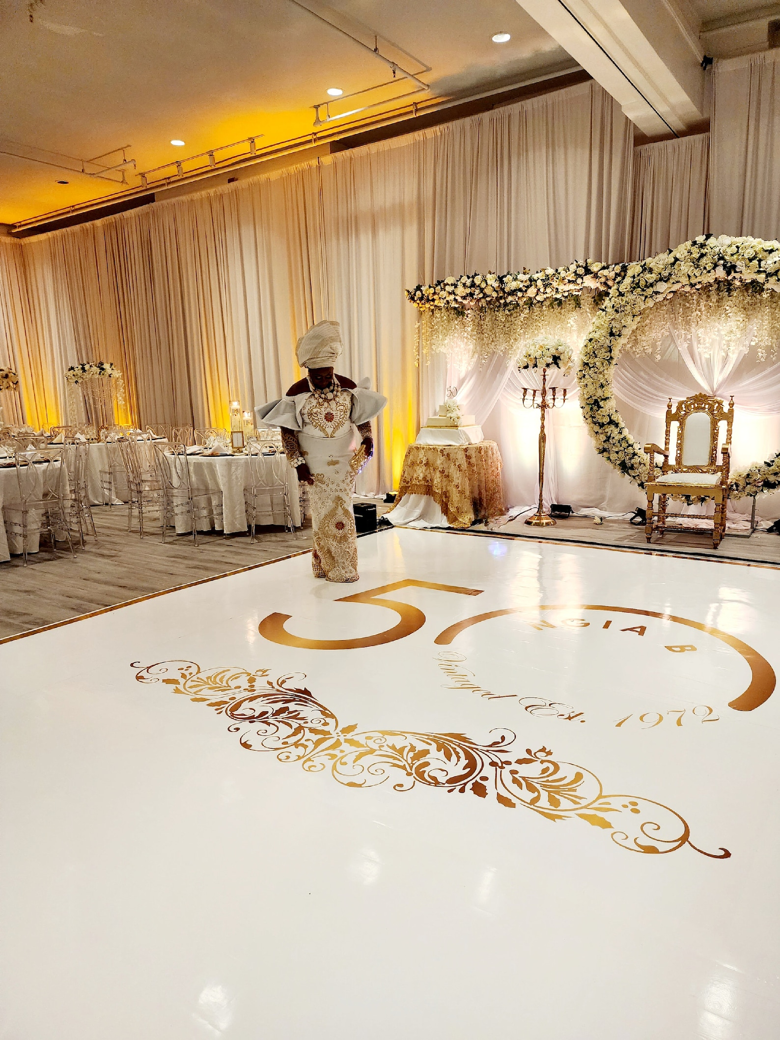 Customizable Birthday Decal Dance Floor Wrap Gloss/matte Removable ...