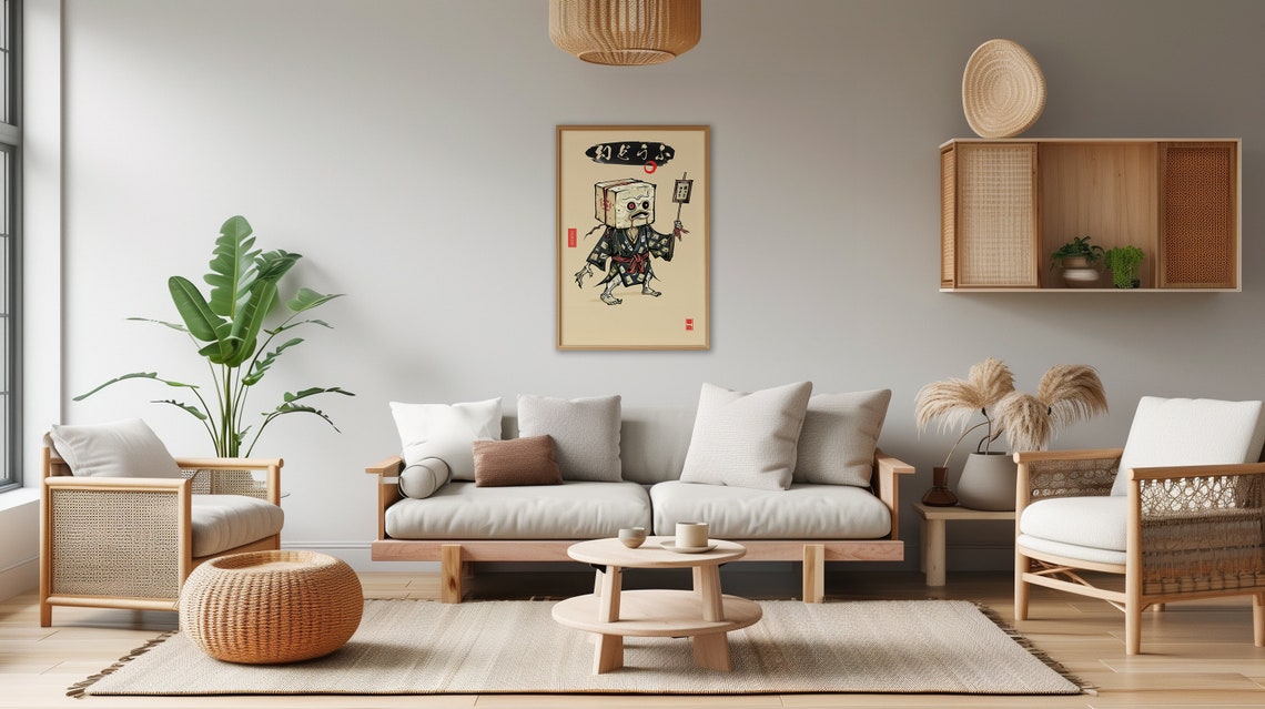 Yoru No Yokai-ya: Maboroshi Dofu - Illusion Tofu Modern Yokai Poster ...