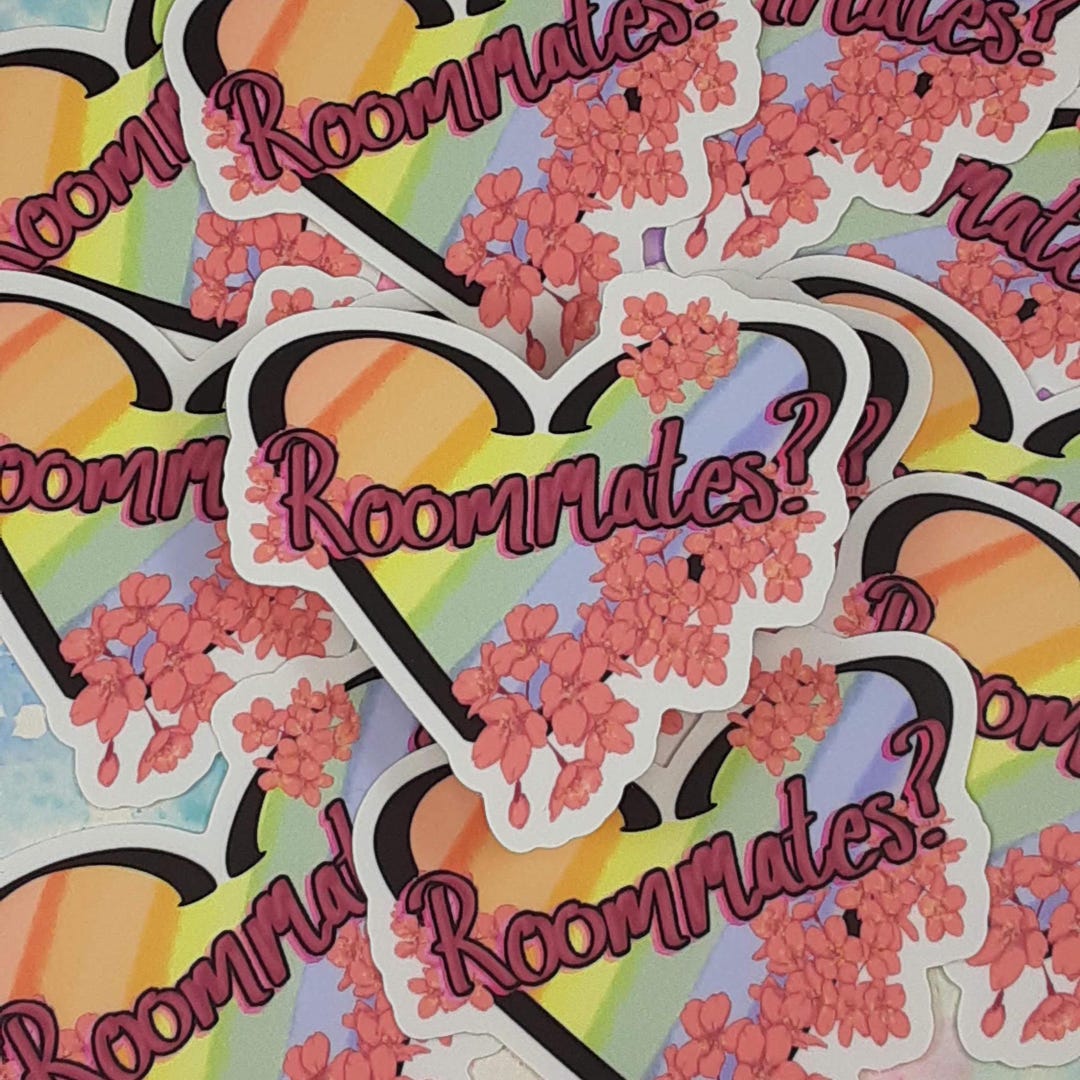 Roommates? Sticker - Etsy