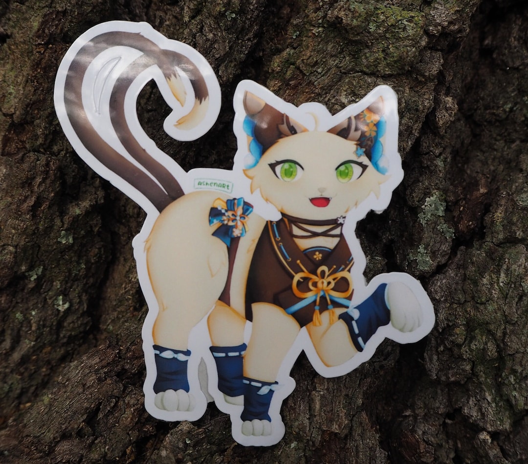 Kirara Cat Sticker | Genshin Impact - Etsy