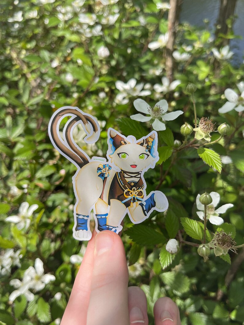Kirara Cat Sticker Genshin Impact - Etsy