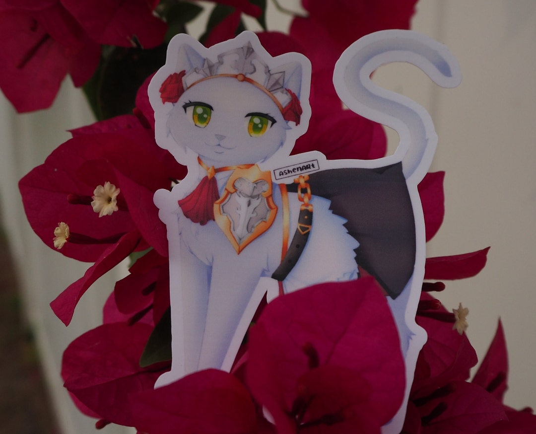 Noelle Cat Sticker Genshin Impact - Etsy