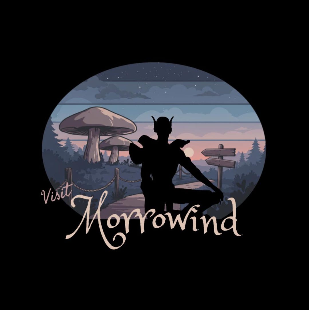 Visit Morrowind Elder Scrolls Shirt - Etsy