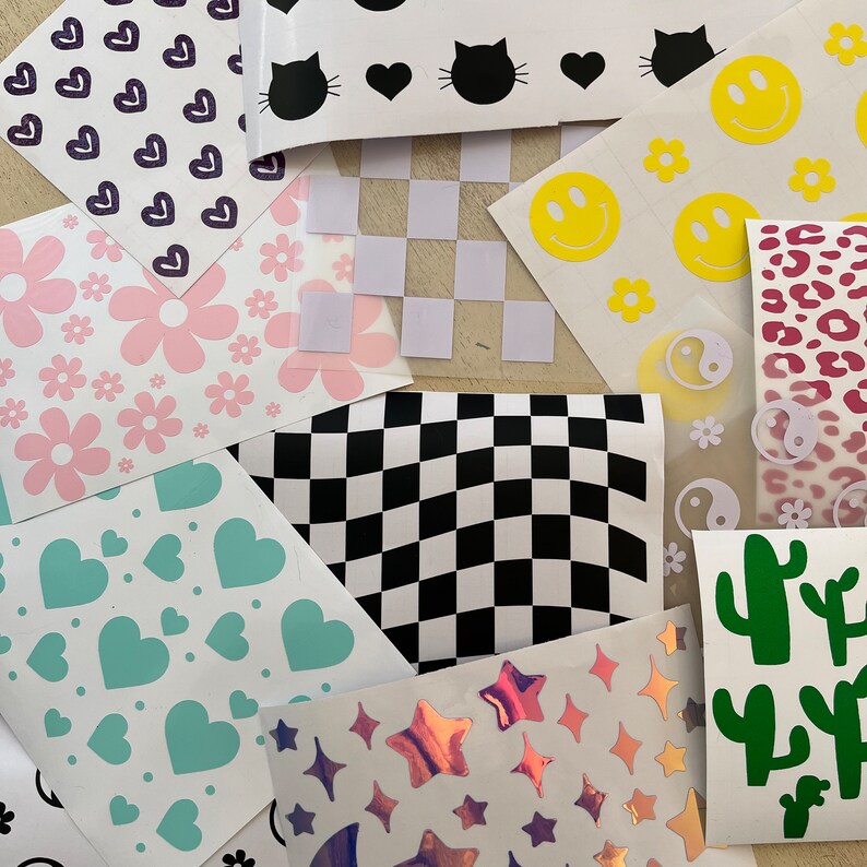 Vinyl Decal Sheet - Etsy