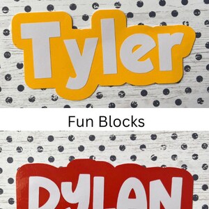 Personalized Two-tone Decal - Etsy