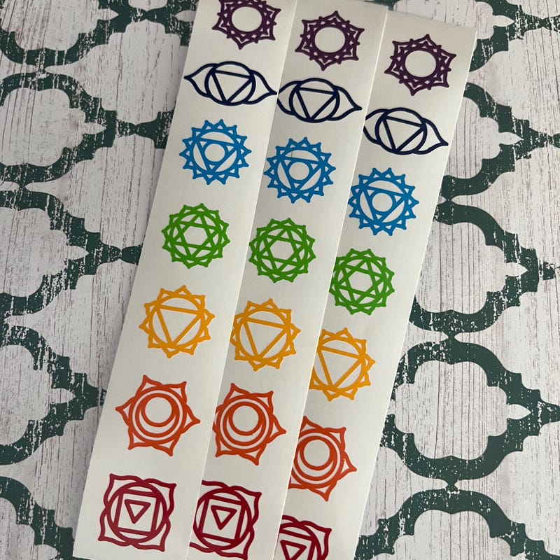 Chakra Labels - Etsy