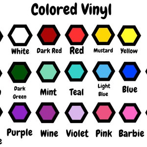 Personalized Two-tone Decal - Etsy