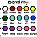 Personalized Two-tone Decal - Etsy