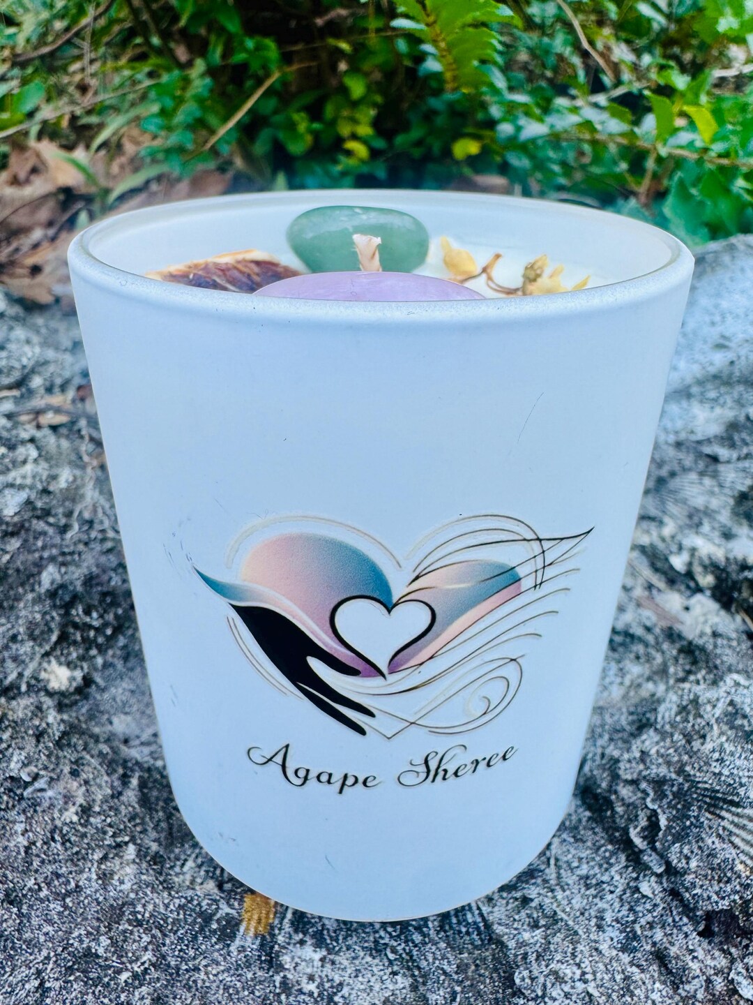 Lux OG Lemon Mint Crystal’d Candles by Agape Sheree’ - Etsy