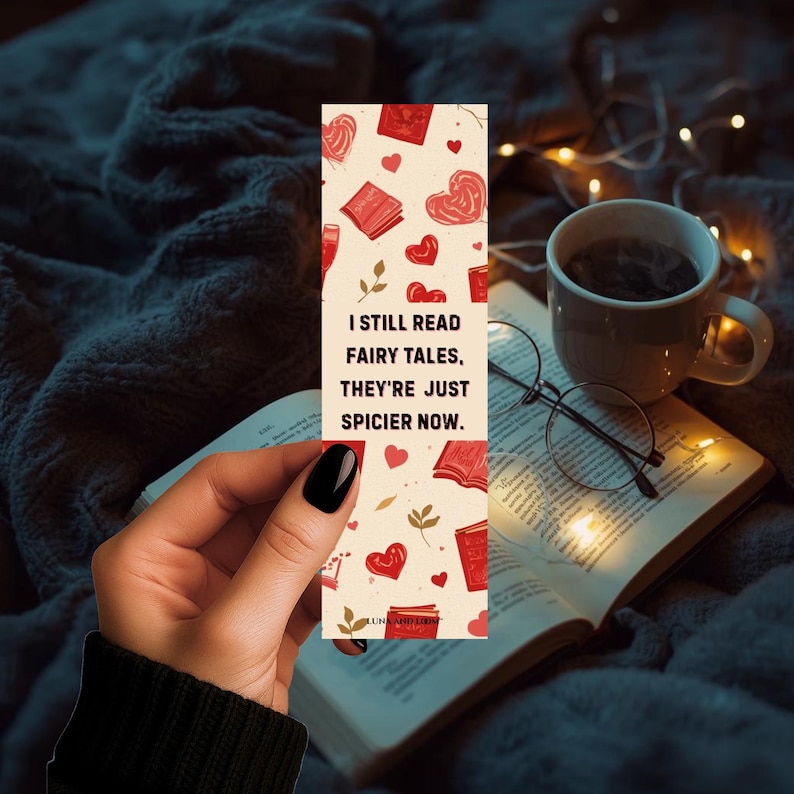 Spicy Bookmark | Romance Novels | Fairytales | Books and Reading for ...