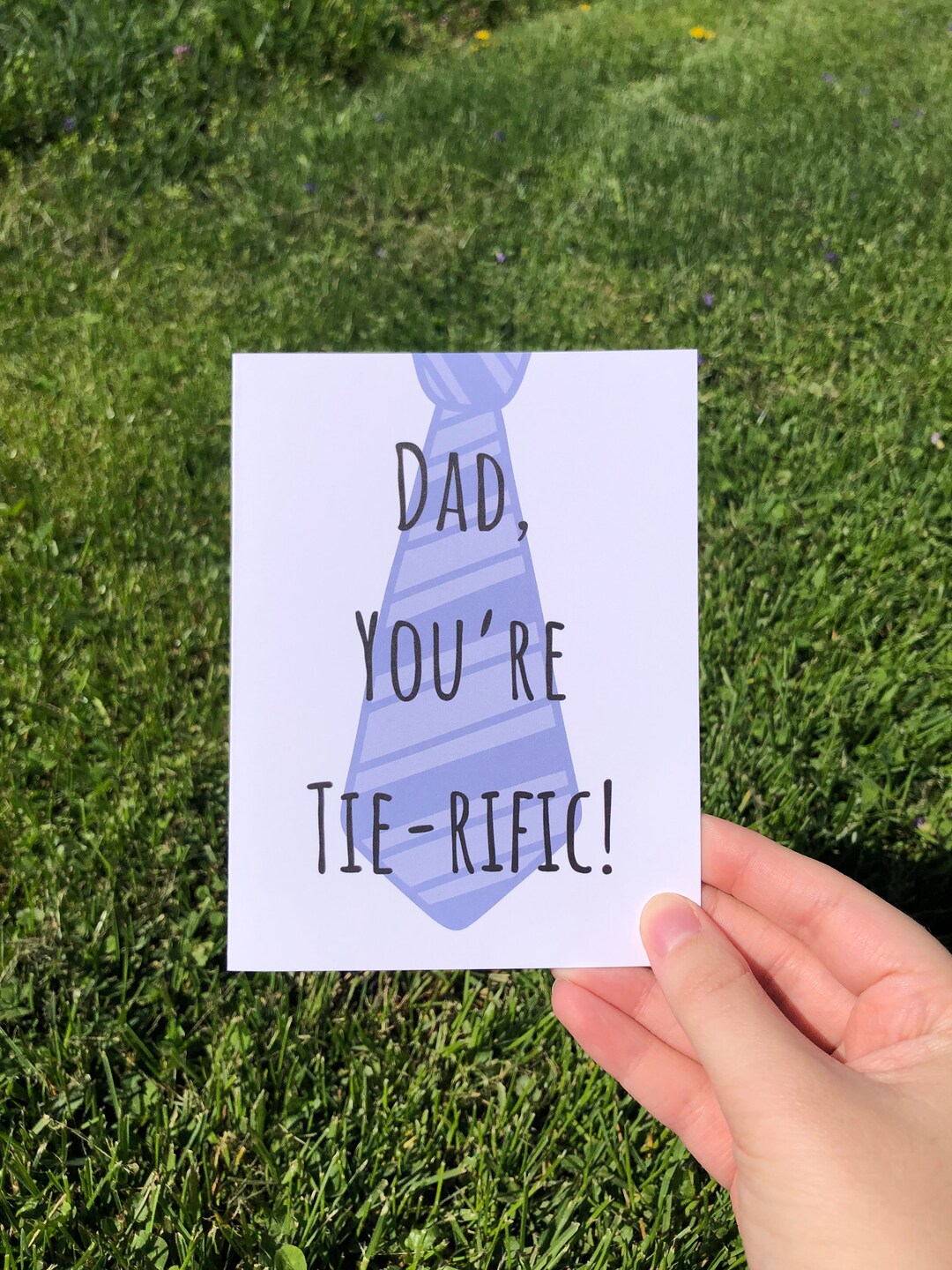 Tie-rific Dad Father's Day Card - Etsy