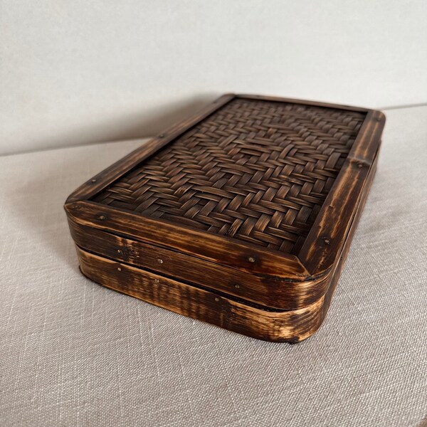 Wicker Box - Etsy