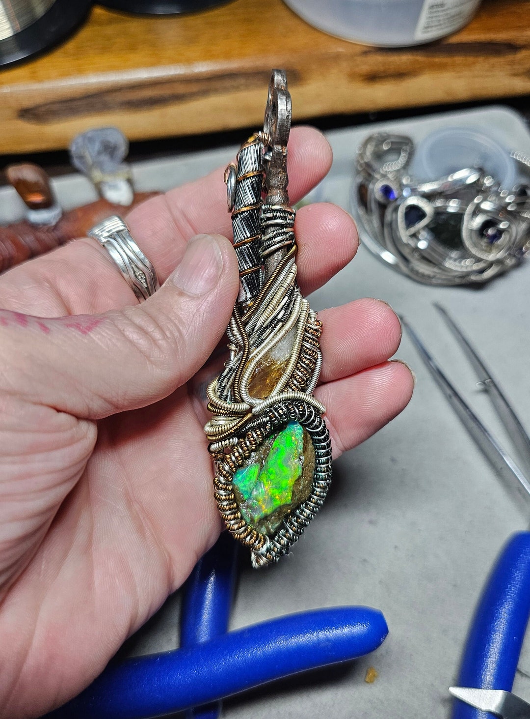 The Skeleton Key Opal. - Etsy