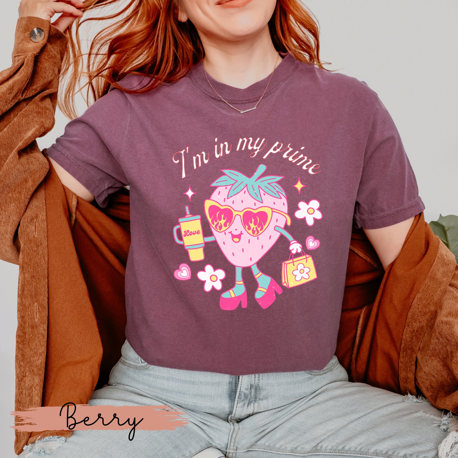 I'm in My Prime T-shirt, Selflove Gift for Her, Self Love Quote Shirt ...