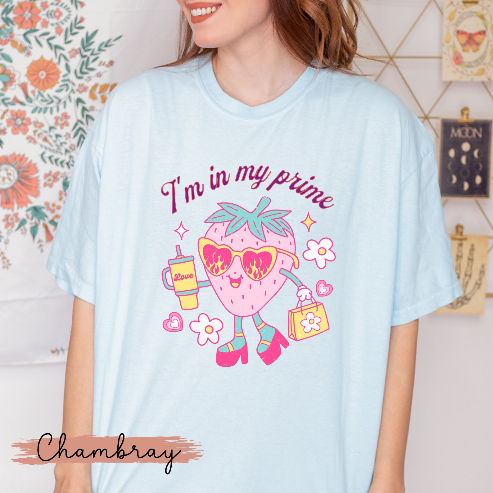 I'm in My Prime T-shirt, Selflove Gift for Her, Self Love Quote Shirt ...