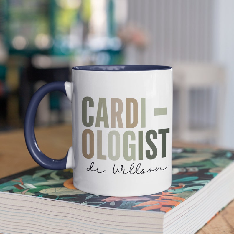 Custom Cardiologist Mug, Cardiologist Mug, Personalized Gift for ...