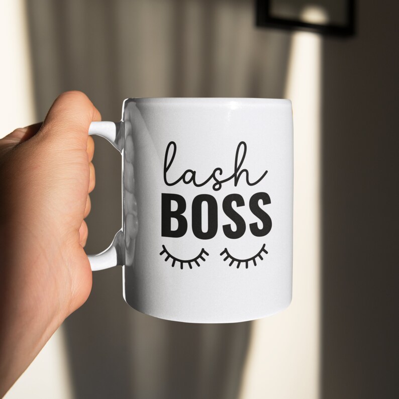Lash Boss Mug: Lash Tech Gift - Etsy