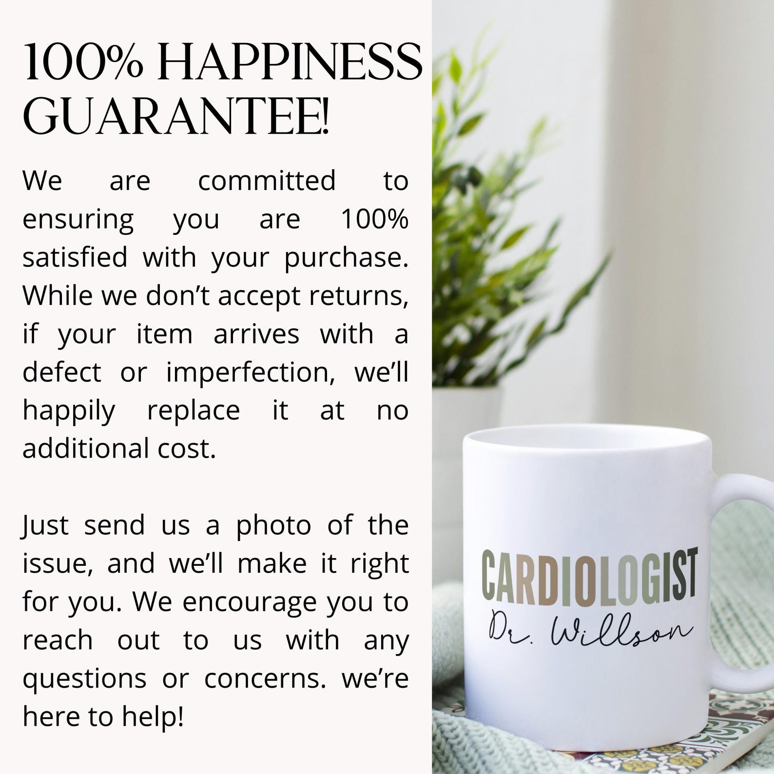 Custom Cardiologist Mug, Cardiologist Mug, Personalized Gift for ...