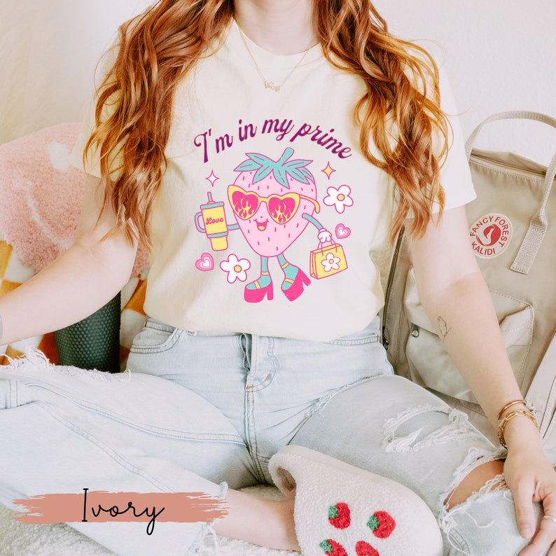 I'm in My Prime T-shirt, Selflove Gift for Her, Self Love Quote Shirt ...
