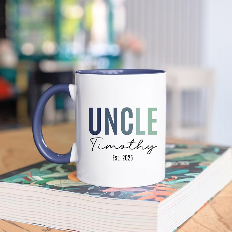 Personalized Aunt & Uncle Coffee Mug: Baby Announcement Gift - Etsy