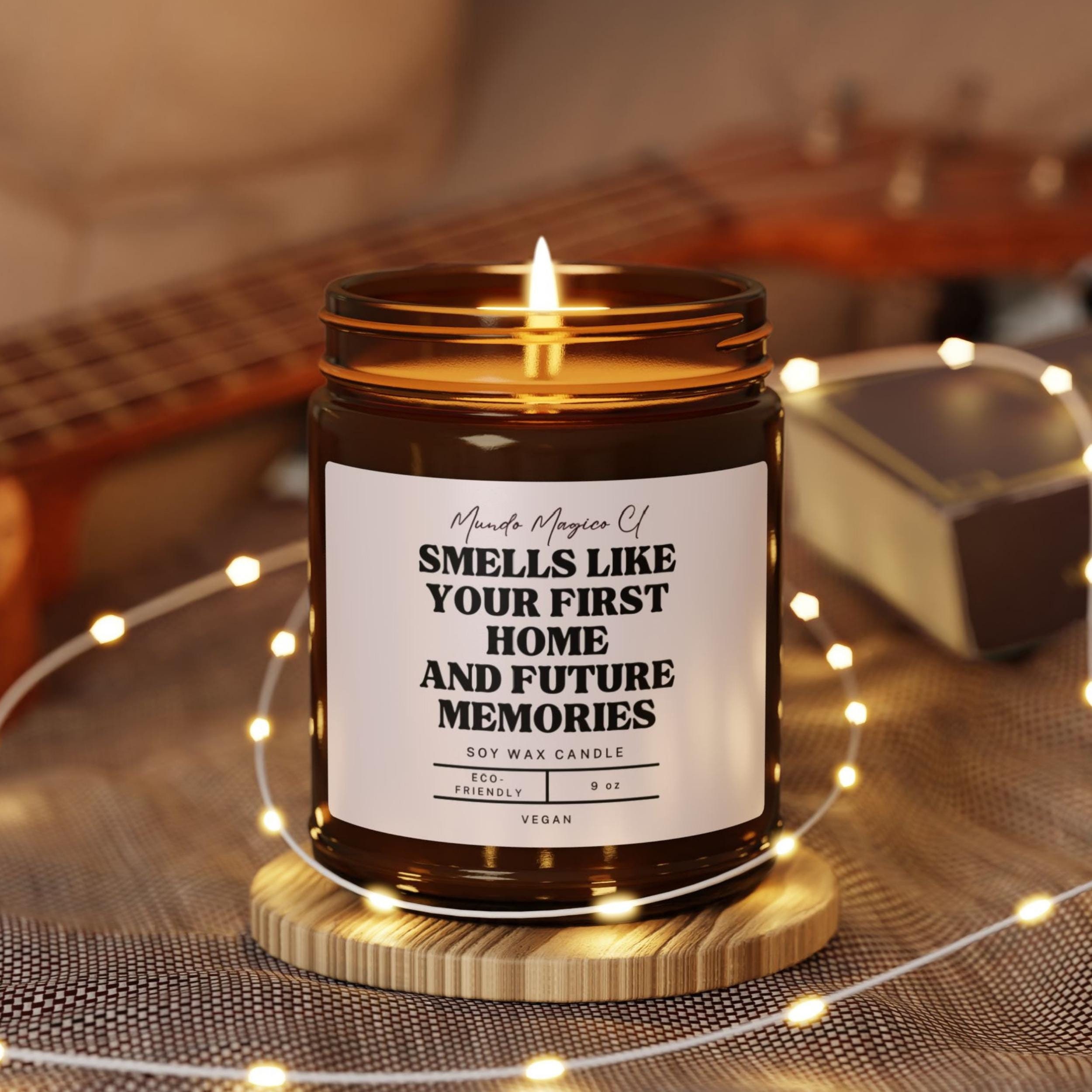 First Home Candle | Personalized Housewarming Gift | New Home Scent ...