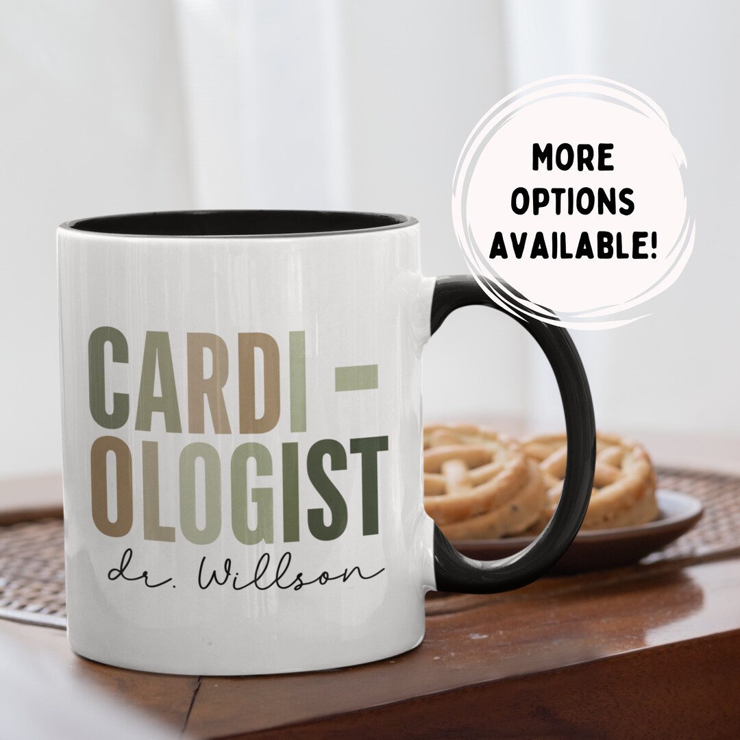 Custom Cardiologist Mug, Cardiologist Mug, Personalized Gift for ...