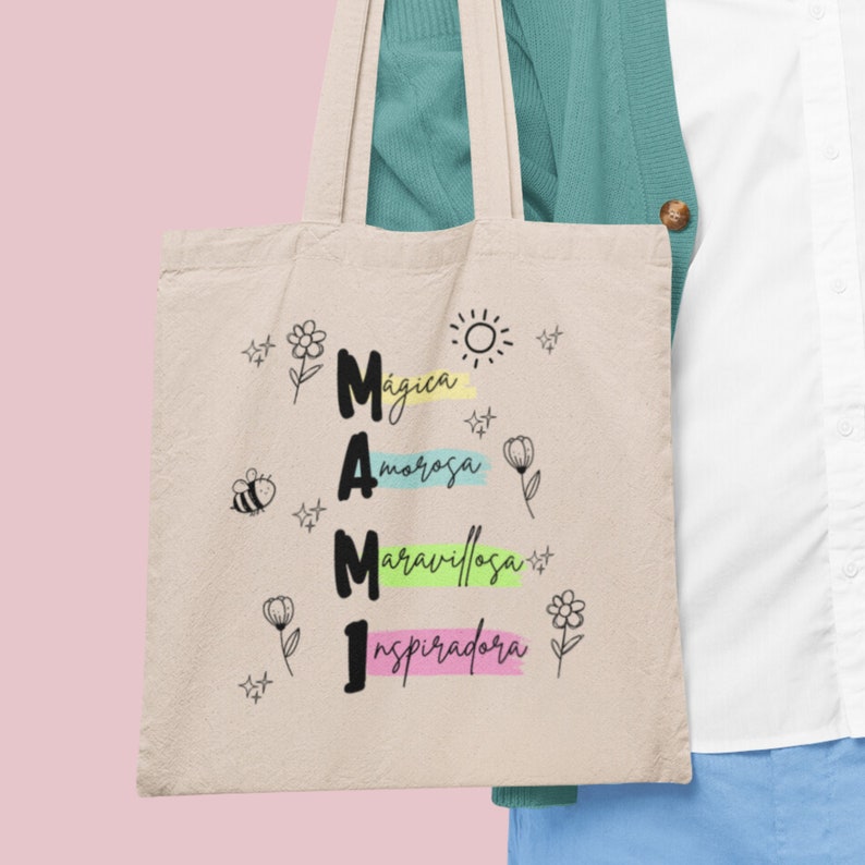 Mami Tote Bag, Latina Mom Gift, Spanish Mothers Day, Mothers Day Gift ...