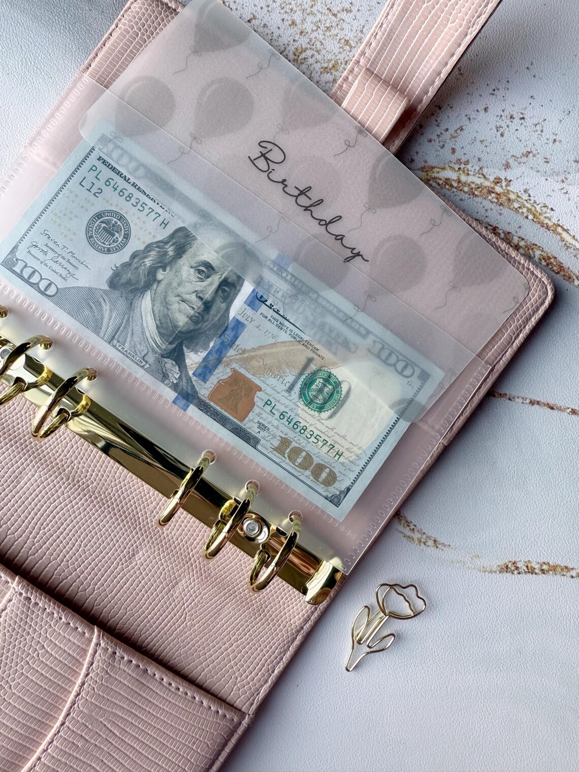 Birthday Placeholder Insert for A6 Cash Budgeting Envelope | Laminated ...