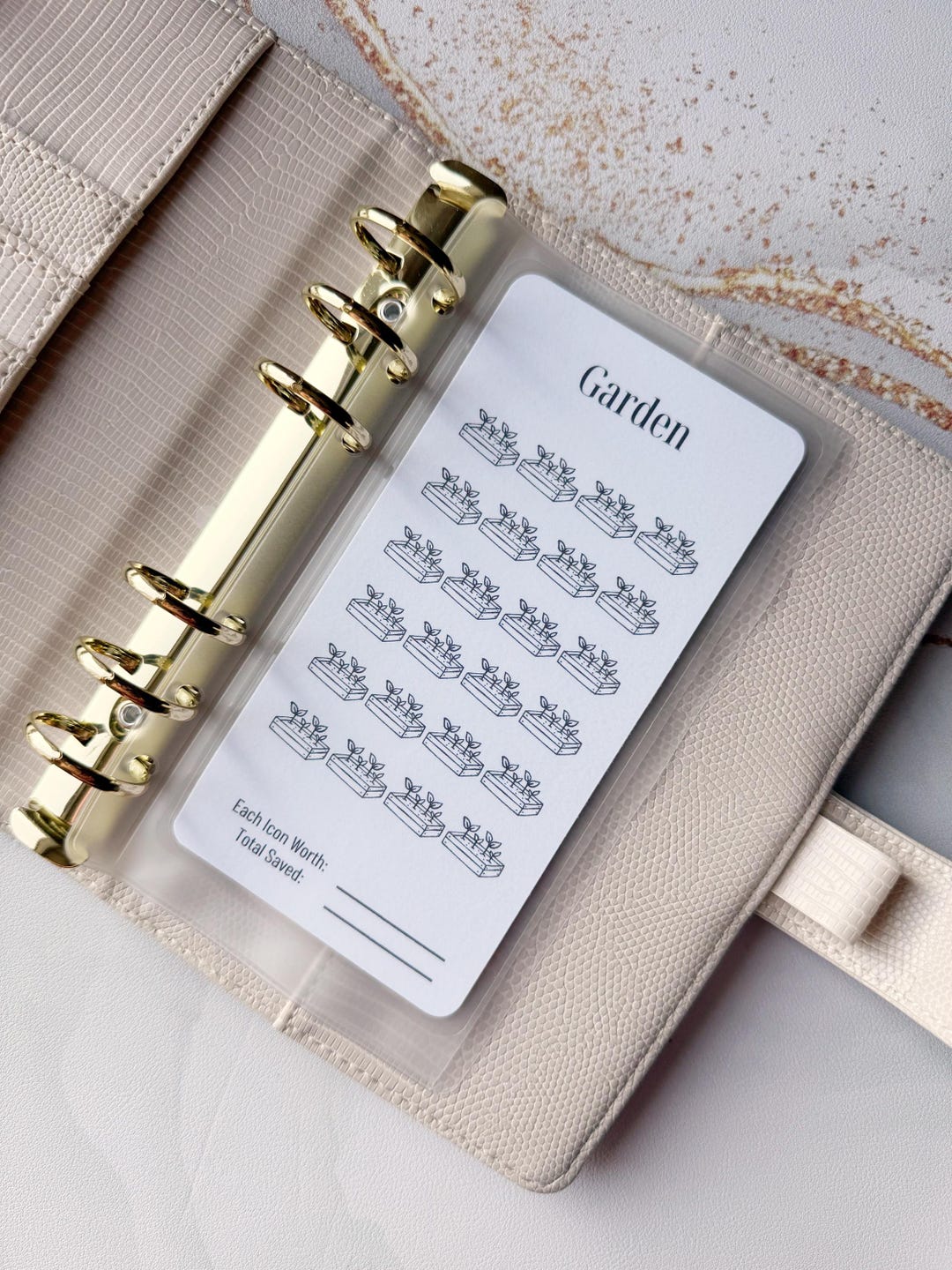 Garden Savings Tracker: Cash Envelopes Budget Challenge by Amy Plans - Etsy