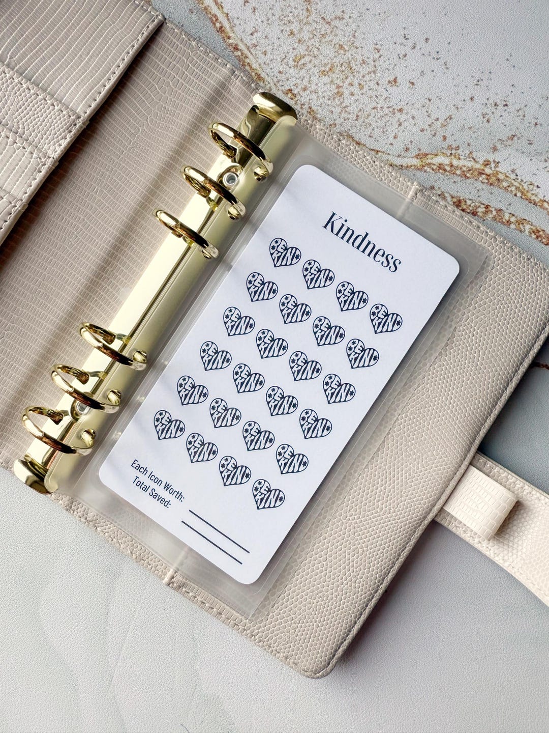 Kindness Savings Tracker: Cash Envelopes Budget Challenge by Amy Plans ...