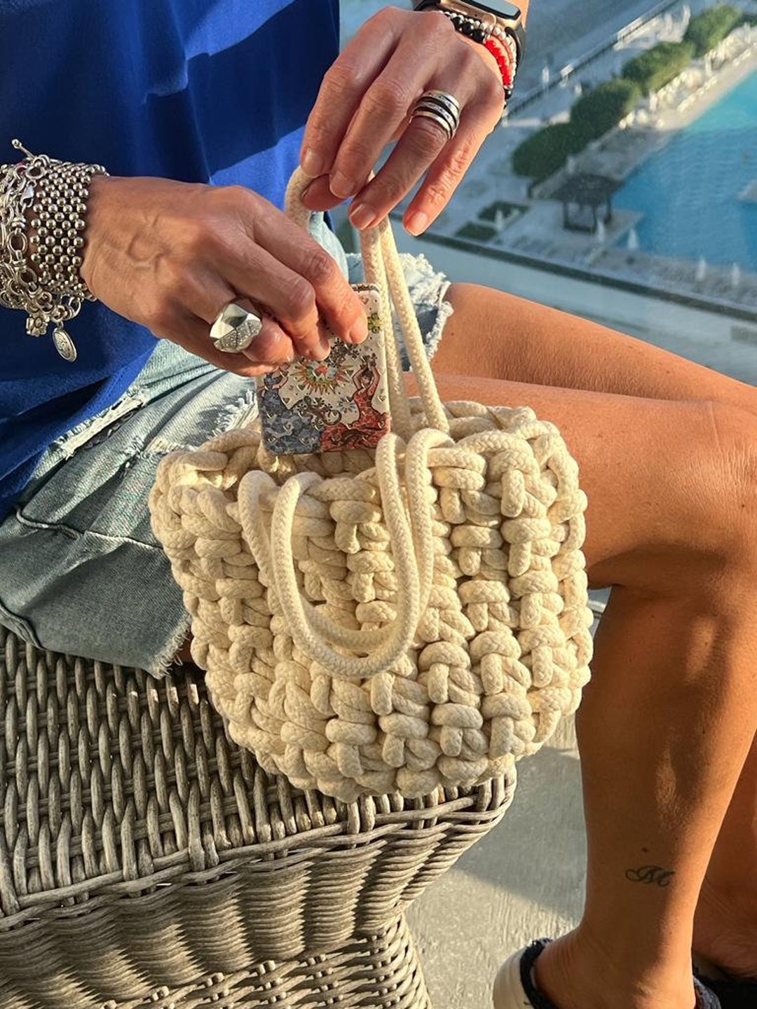 Peruvian Crochet Bag, Artisanal Bags, Vintage Style, Crochet Purse, 100 ...