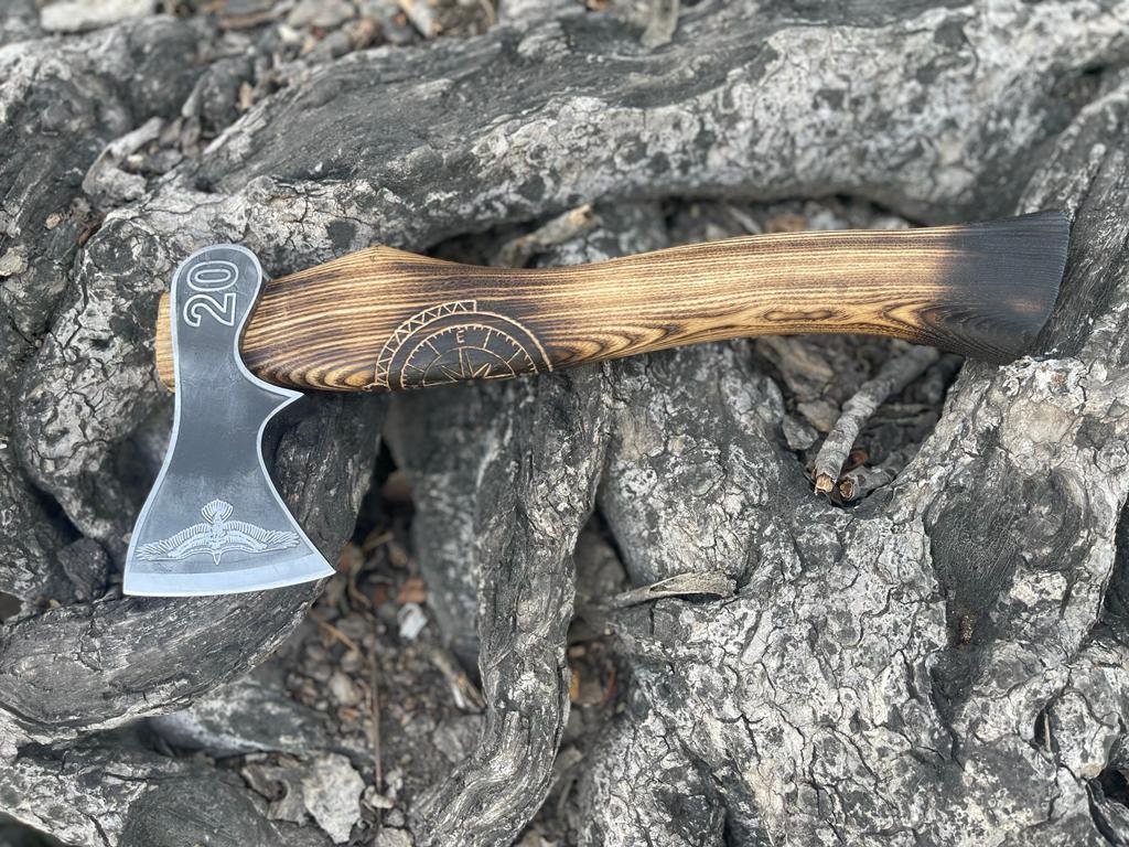 Personalized Throwing Axe, Engraved Throwing Axe Camping Hatchet ...