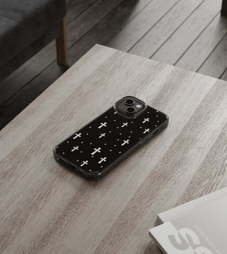 Cross Clear Phone Case Christian Modern Design Tough Case Christian ...