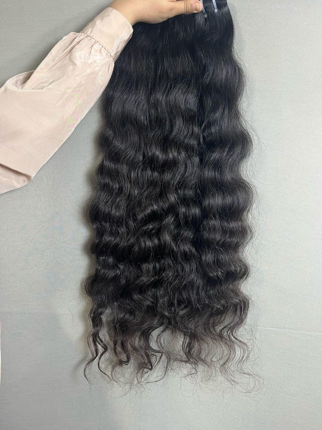 Indian Raw Natural Curly Hair Bundles – Single Donor, 100% Unprocessed, South Indian, Natural ...