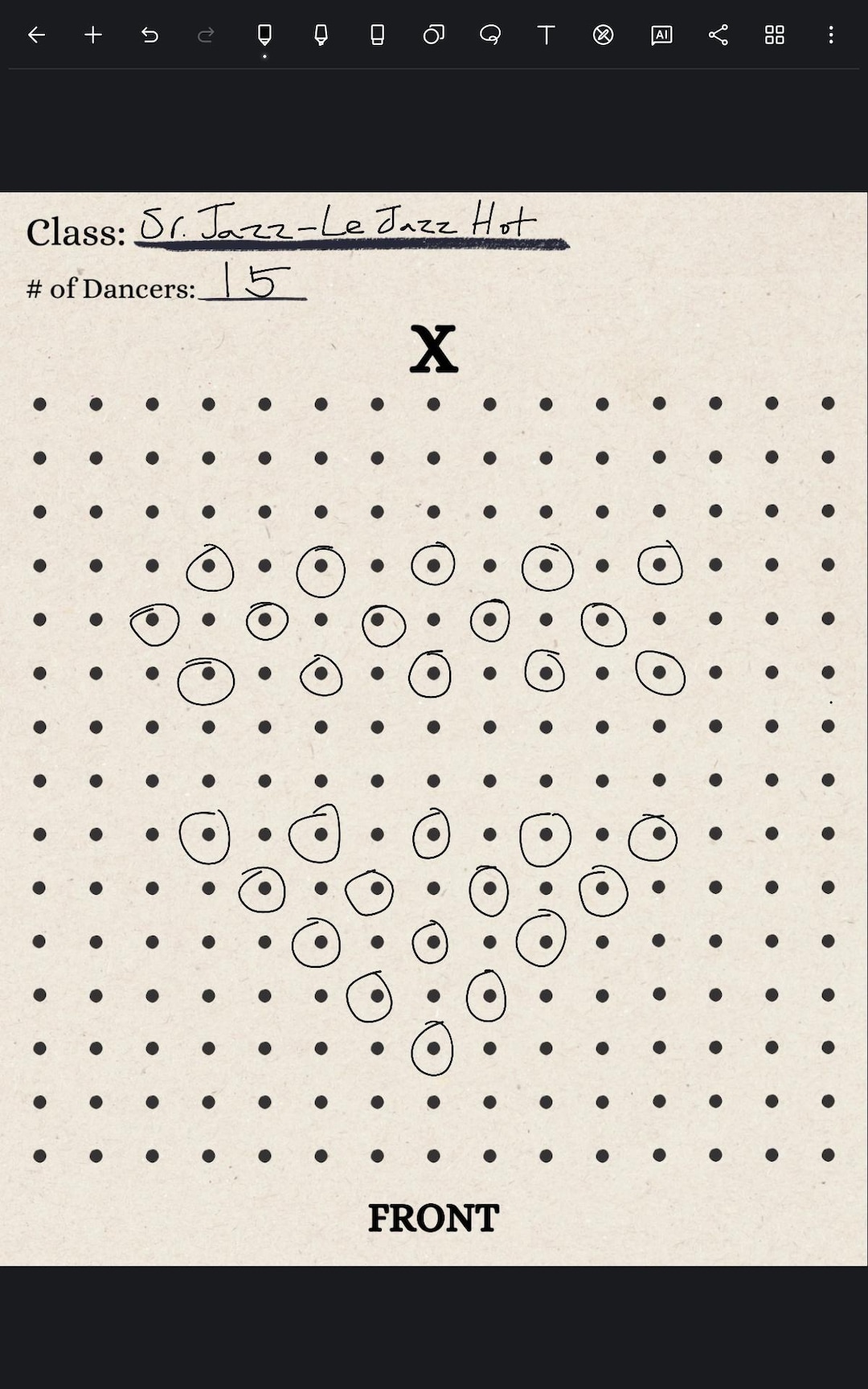 Dance/cheer FORMATION Sheets Digital or Print, Dance Teacher Formation ...