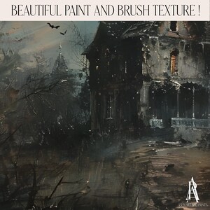 MOODY Castle PAINTING | Castle Art Print, Gothic Art, Vintage European ...