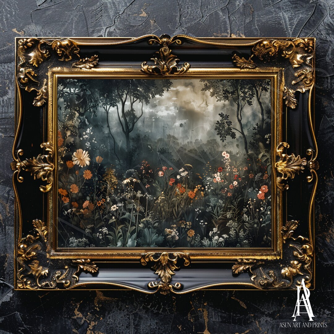 PRINTED & SHIPPED | Moody Landscape, Moody Art, Moody Painting ...