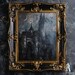 MOODY Castle PAINTING | Castle Art Print, Gothic Art, Vintage European ...