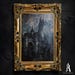 MOODY Castle PAINTING | Castle Art Print, Gothic Art, Vintage European ...