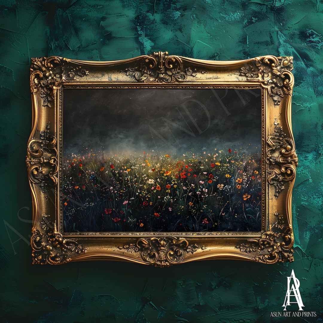 MOODY OIL PAINTING| Moody Landscape, Moody Art, Moody Painting ...