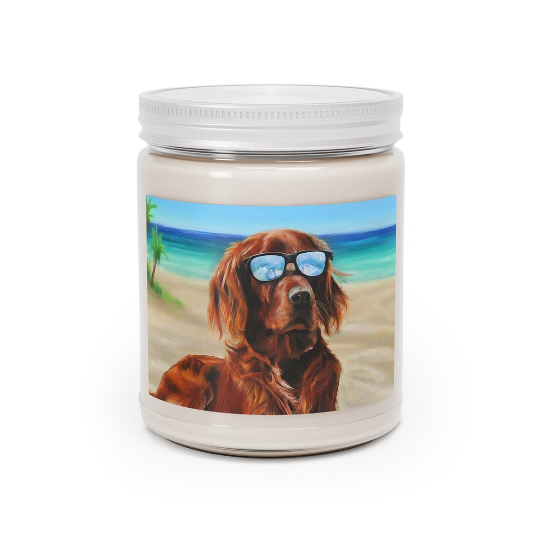 Irish Setter Candle - Beach Breeze - Etsy
