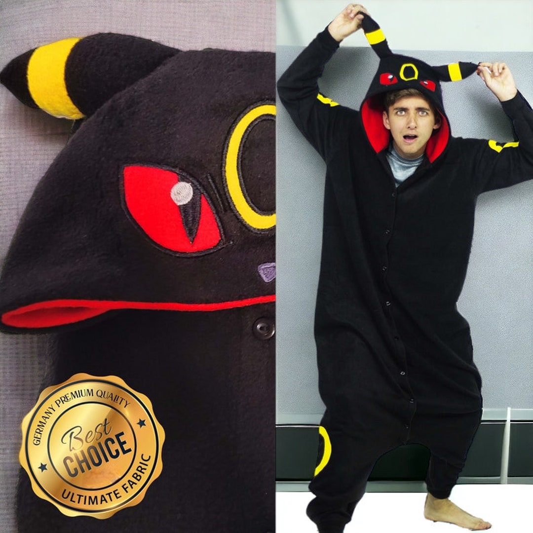 Kigurumi Umbreon Pokemon Onesie Perfect Birthday Gift - Etsy
