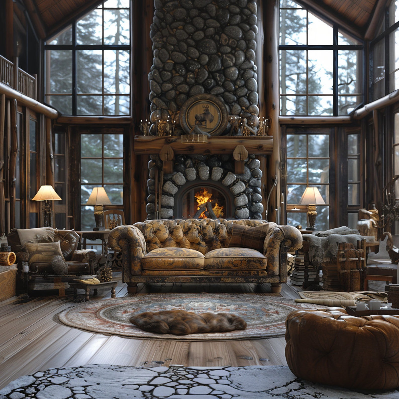 Rustic Cabin Mockups, Man Cave Mockups, Alpha Male Mockups, Gothic ...