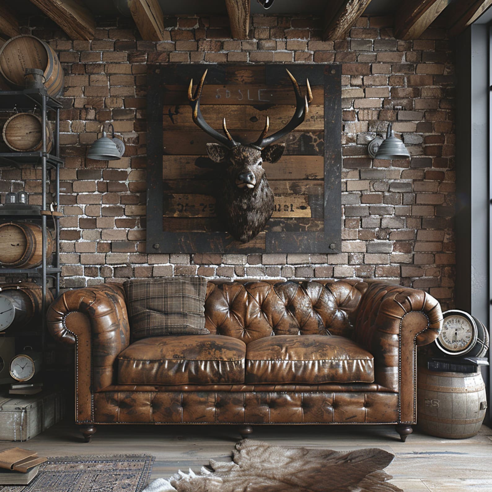 Rustic Cabin Mockups, Man Cave Mockups, Alpha Male Mockups, Gothic ...