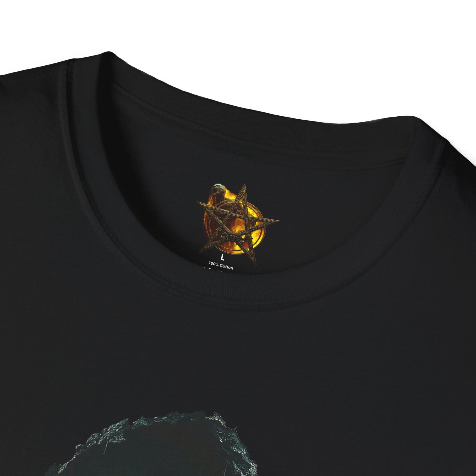Exit, Demon Crawling Out of Chest. Unisex Softstyle T-shirt - Etsy