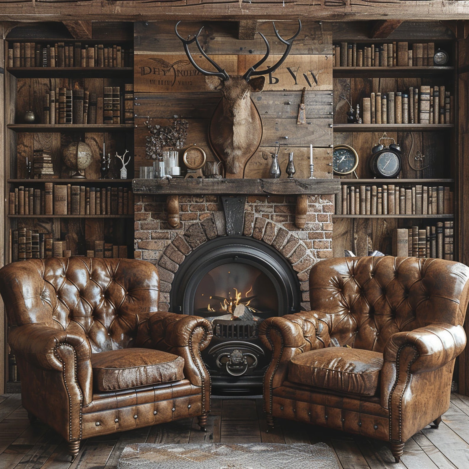 Rustic Cabin Mockups, Man Cave Mockups, Alpha Male Mockups, Gothic ...