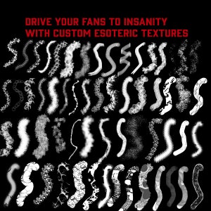 200+ Aetheric Photoshop Texture Brushes—textures Taken From the ...