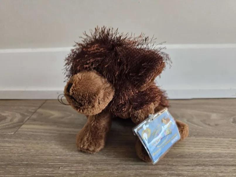Ganz Webkinz Brown Dog Stuffed Animal Plush Toy 8" - Etsy