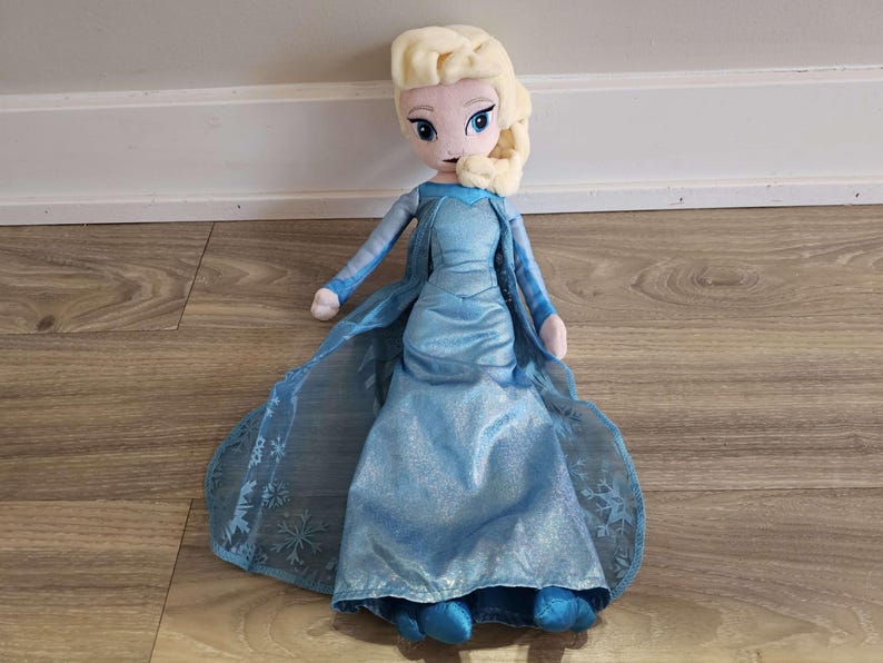 Disney Frozen Elsa the Princess Stuffed Doll Plush Toy 18" - Etsy